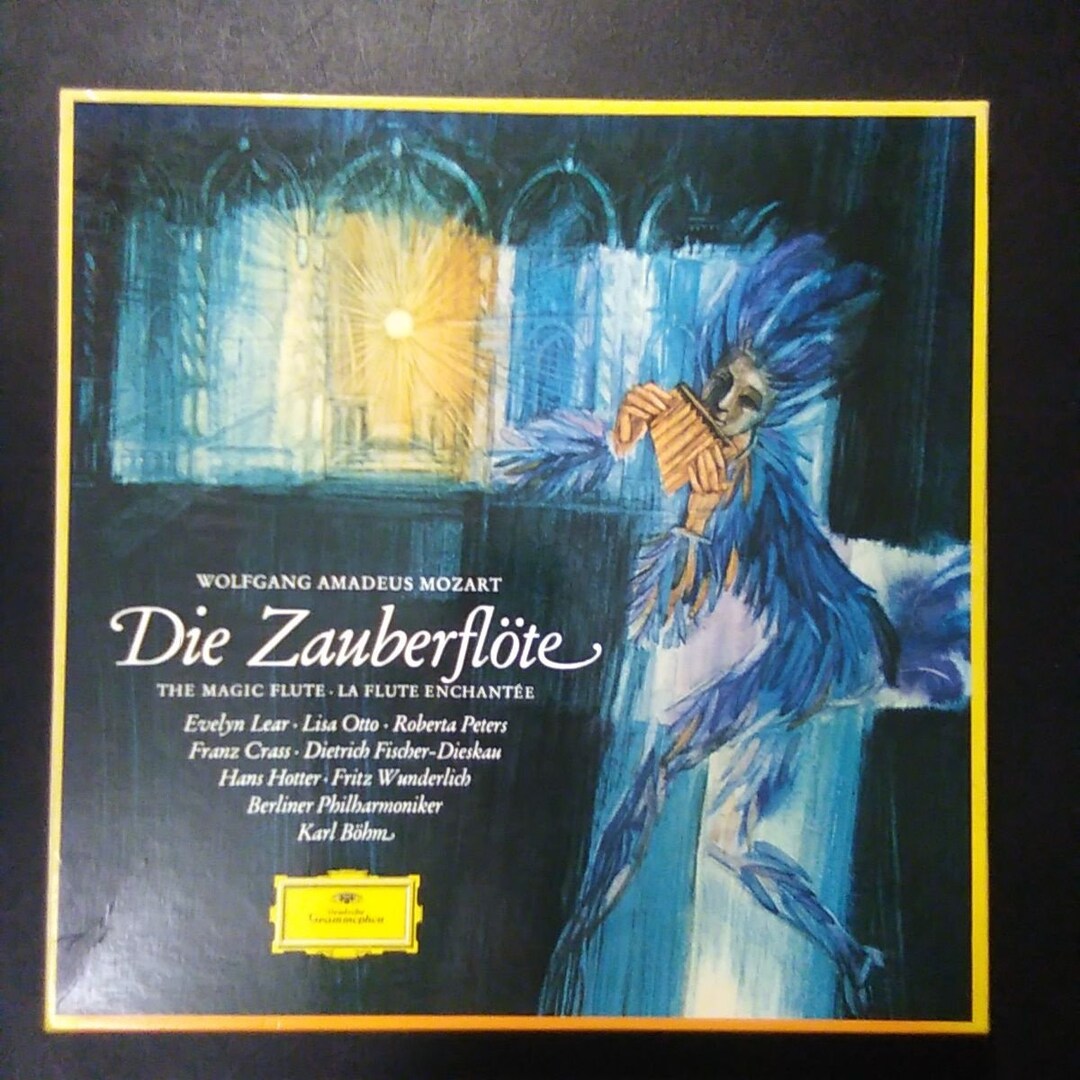 Mozart the Magic Flute Complete Karl Bohm & Berlin Philharmonic ...
