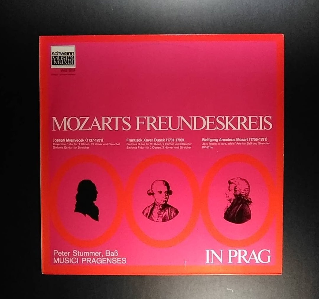 Mozart's Freundeskreis in Prag - Josef Myslivecek - Frantisek Xaver ...