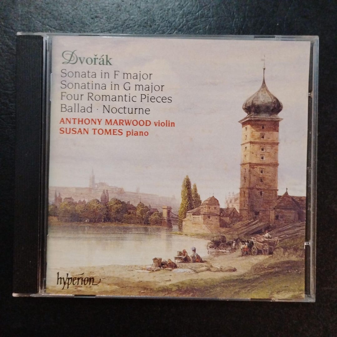 CD - Dvorak -:sonata in F Minor - Sonatina in G Major - Four Romantic Pieces - Nocturne ...