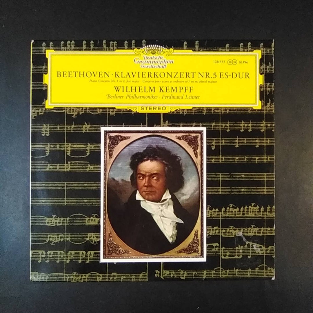 Beethoven - Piano Concerto No 5 Emperor Wilhelm Kempff, Piano - Berlin ...