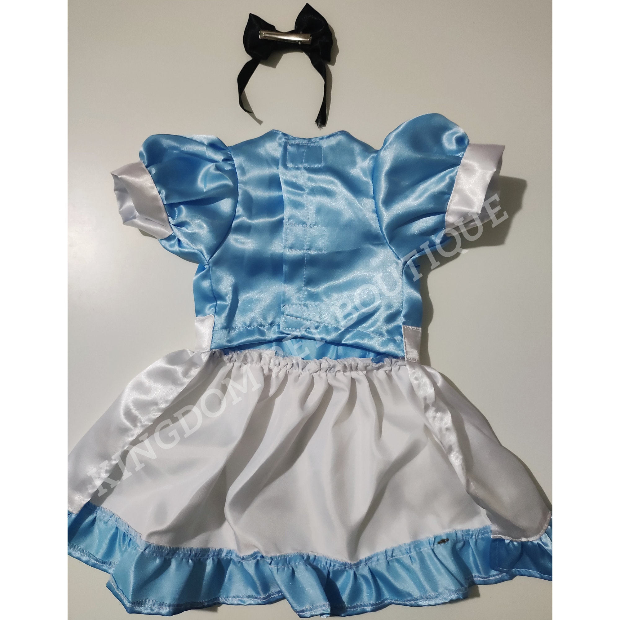 Alice in Wonderland Dog Costume Maid Halloween Small Dogs Fancy Clothes ...