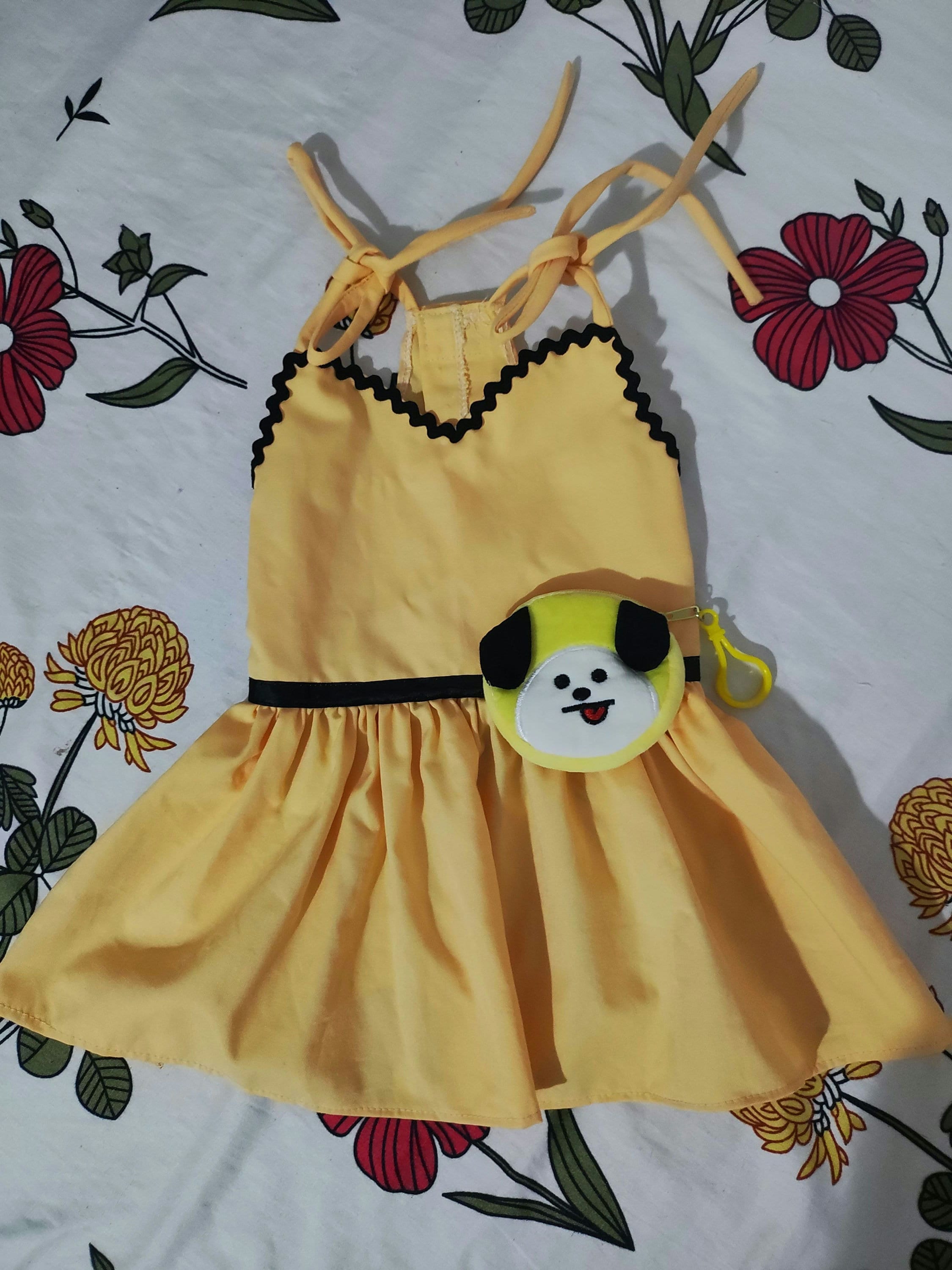 BT21 Chimmy Dog Costume: Summer Dress With Bag - BTS Army Gift - Etsy