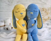 BUNNY CROCHET PATTERN / Sleeping Bunny Amigurumi English Pdf - Etsy