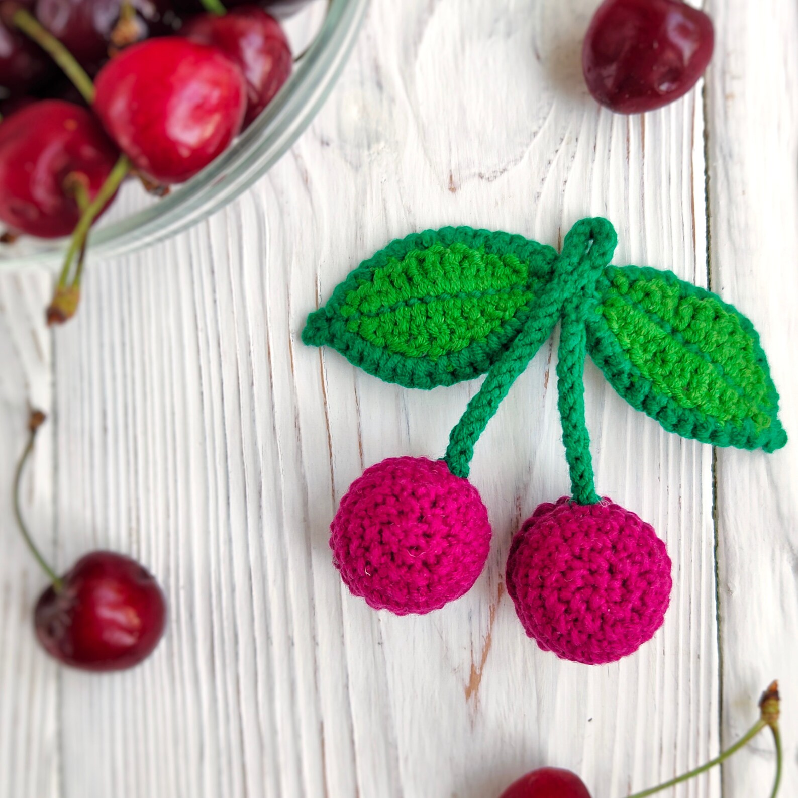 Cherry Eyes CROCHET PATTERN / Amigurumi Cherry PDF English - Etsy