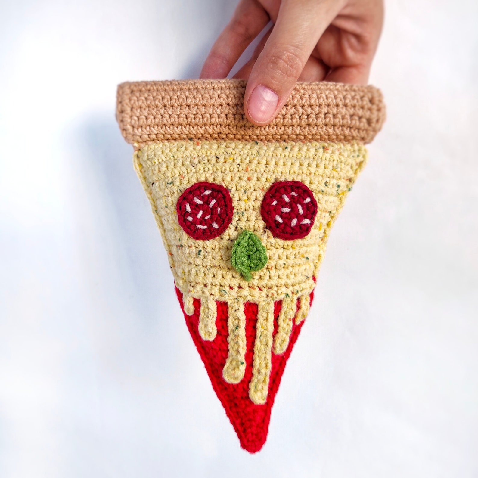 Skull Pizza CROCHET PATTERN / Amigurumi Pizza PDF English - Etsy