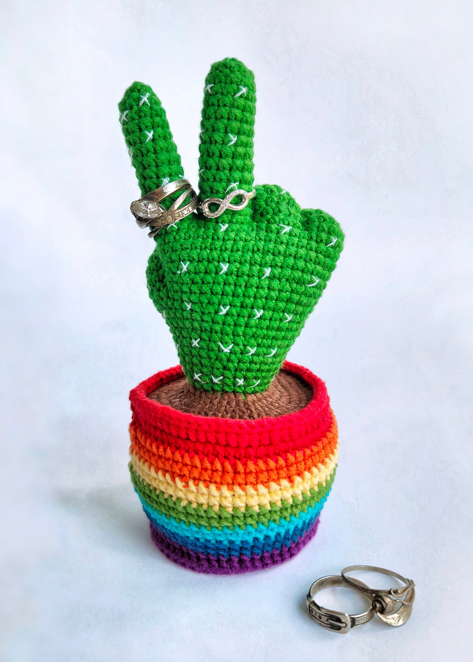 Cactus Hand CROCHET PATTERN / Amigurumi Cactus PDF English Pattern ...
