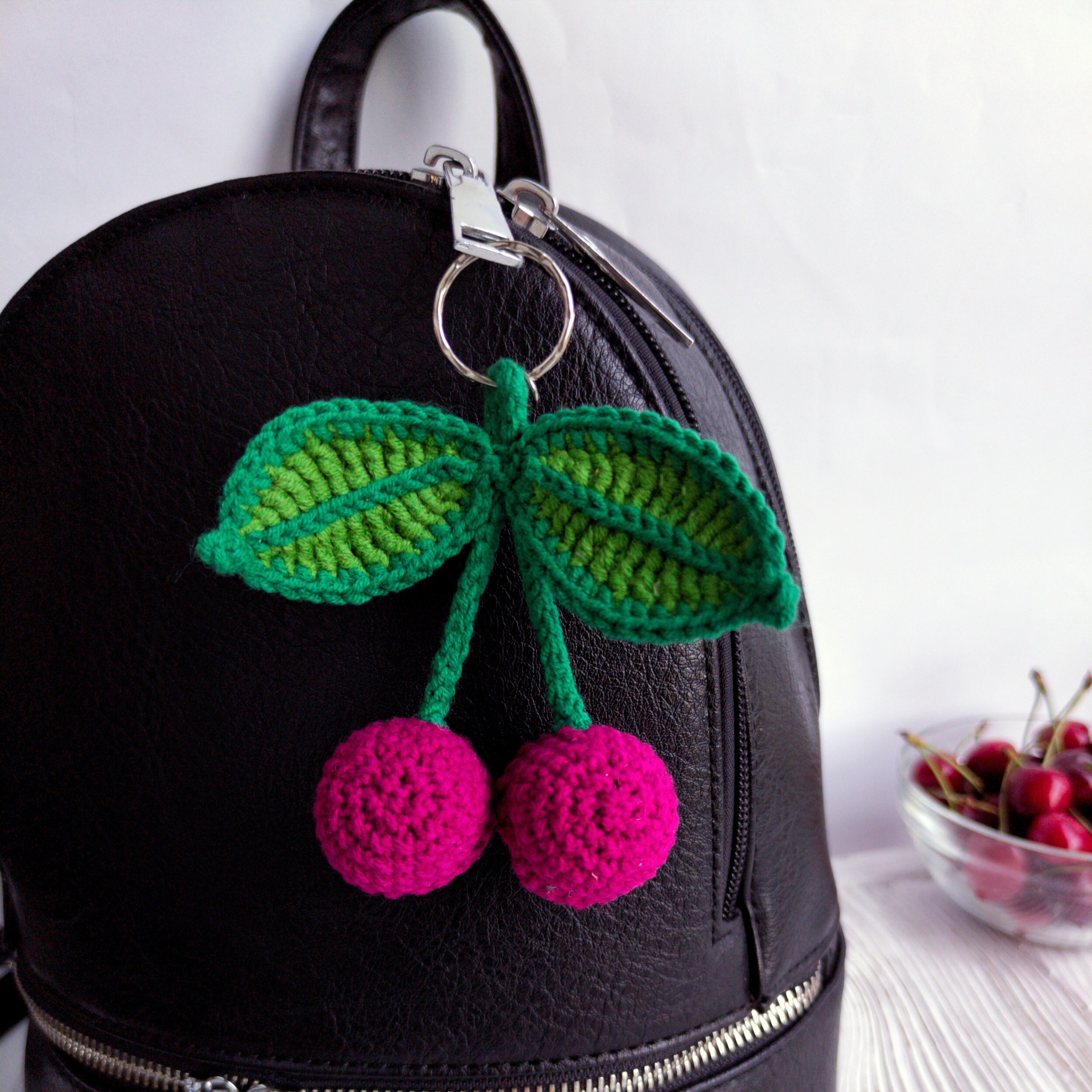 Cherry Eyes CROCHET PATTERN / Amigurumi Cherry PDF English - Etsy