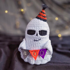 CROCHET PATTERN Boo Day Ghost / Crochet Ghost PDF English Pattern ...