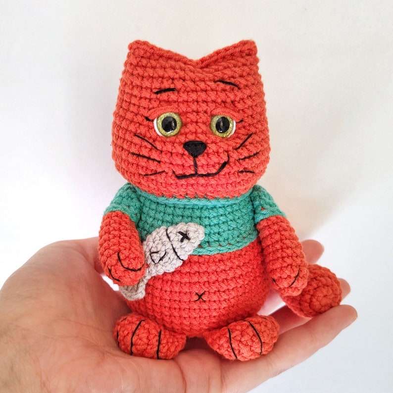 Fat Cat CROCHET PATTERN / Amigurumi Cats PDF English Pattern / - Etsy ...