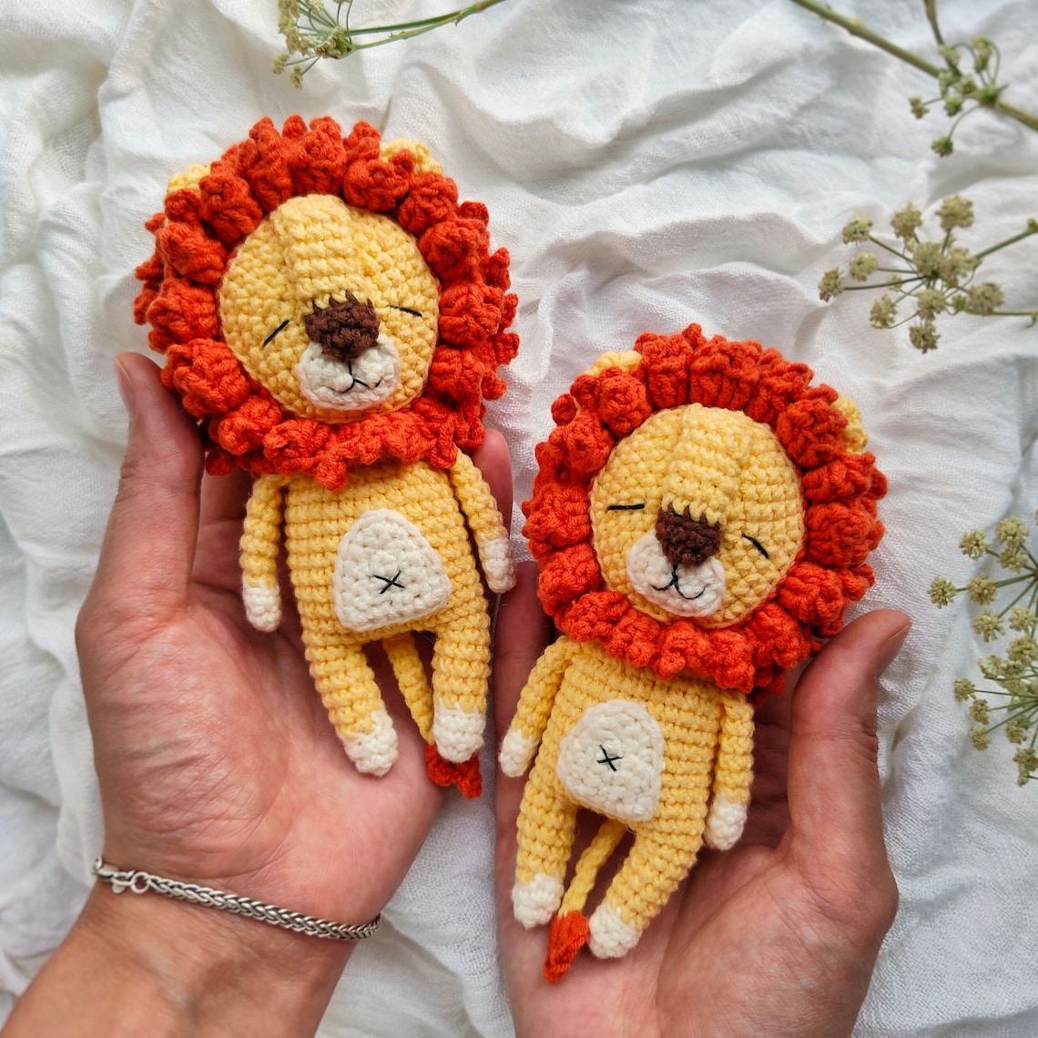 Sleeping Lion CROCHET PATTERN / Amigurumi Lion English PDF - Etsy