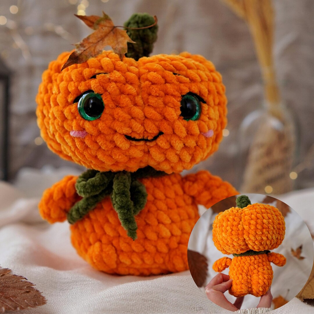 Crochet Pumpkin Pattern: Cheeky Amigurumi PDF (english) - Etsy