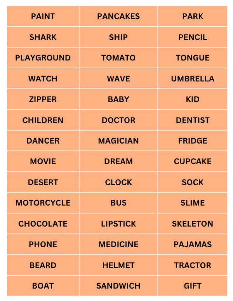 Adjective Noun Mix up Drawing Game - Brain Breaks, Parts of Speech ...