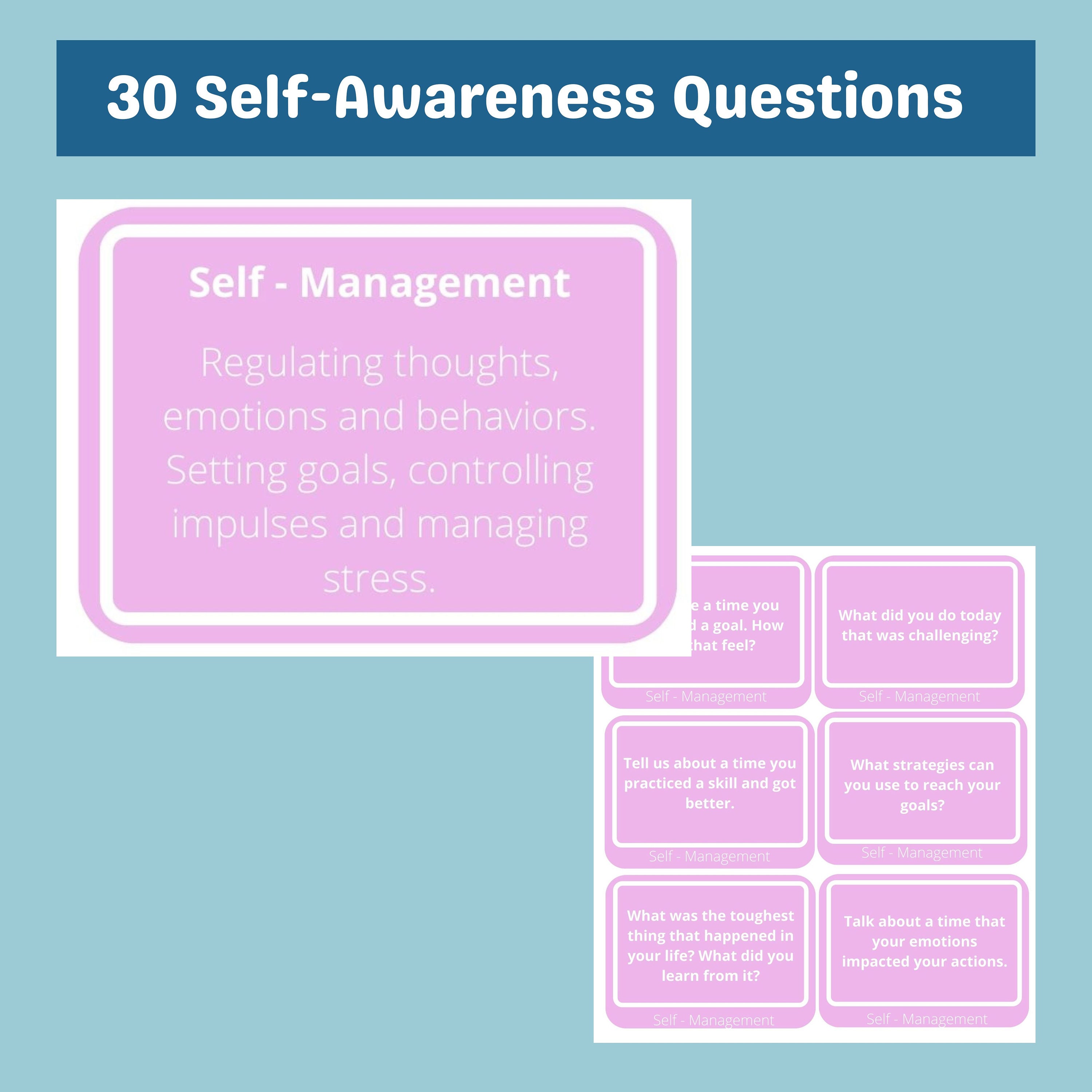 Social Emotional Learning Questions Montessori School Tools Pre-school ...