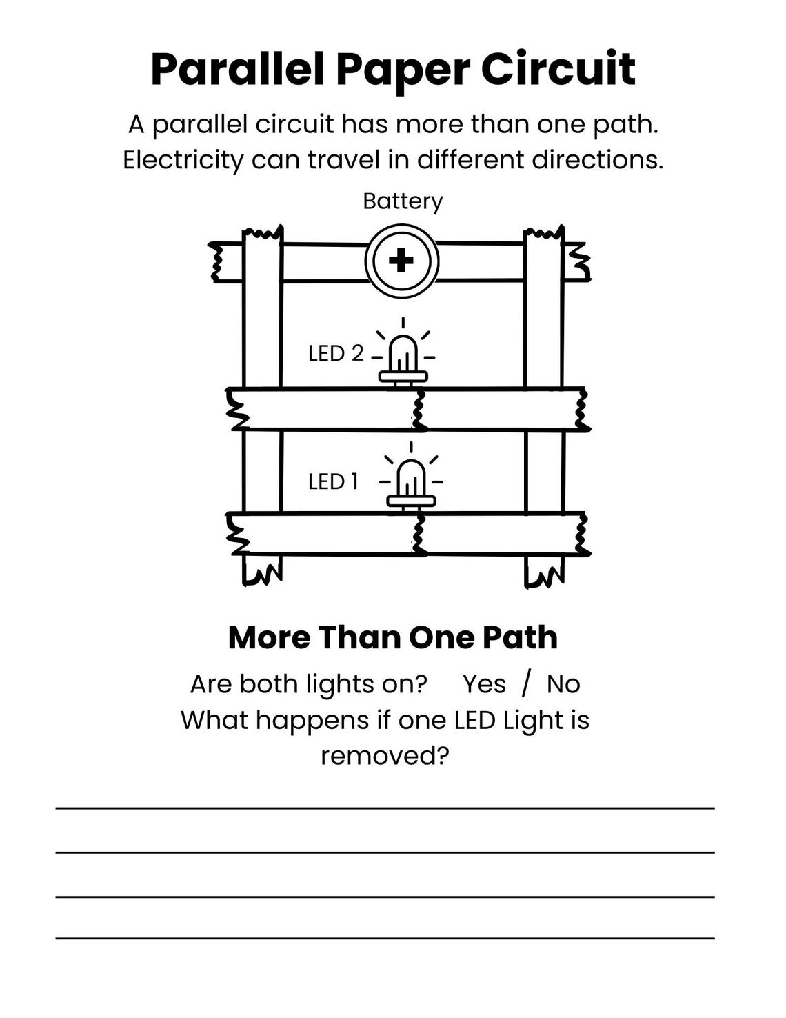 Paper Circuits STEM Activities for Kids | Hands-on Electricity Science ...