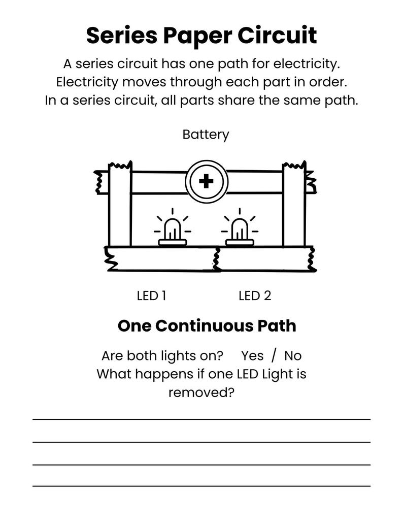 Paper Circuits STEM Activities for Kids | Hands-on Electricity Science ...