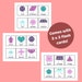 16 Cute Shape Flashcards With Faces | Montessori School Tools | Pre ...