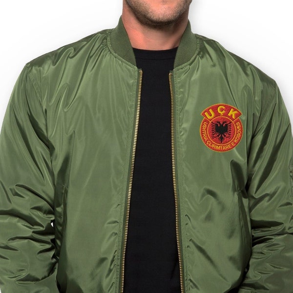 Emblem Bomber Jacket - Etsy