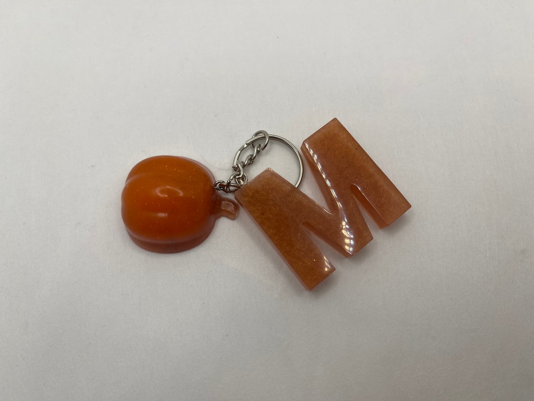 Letter M Keychain - Etsy