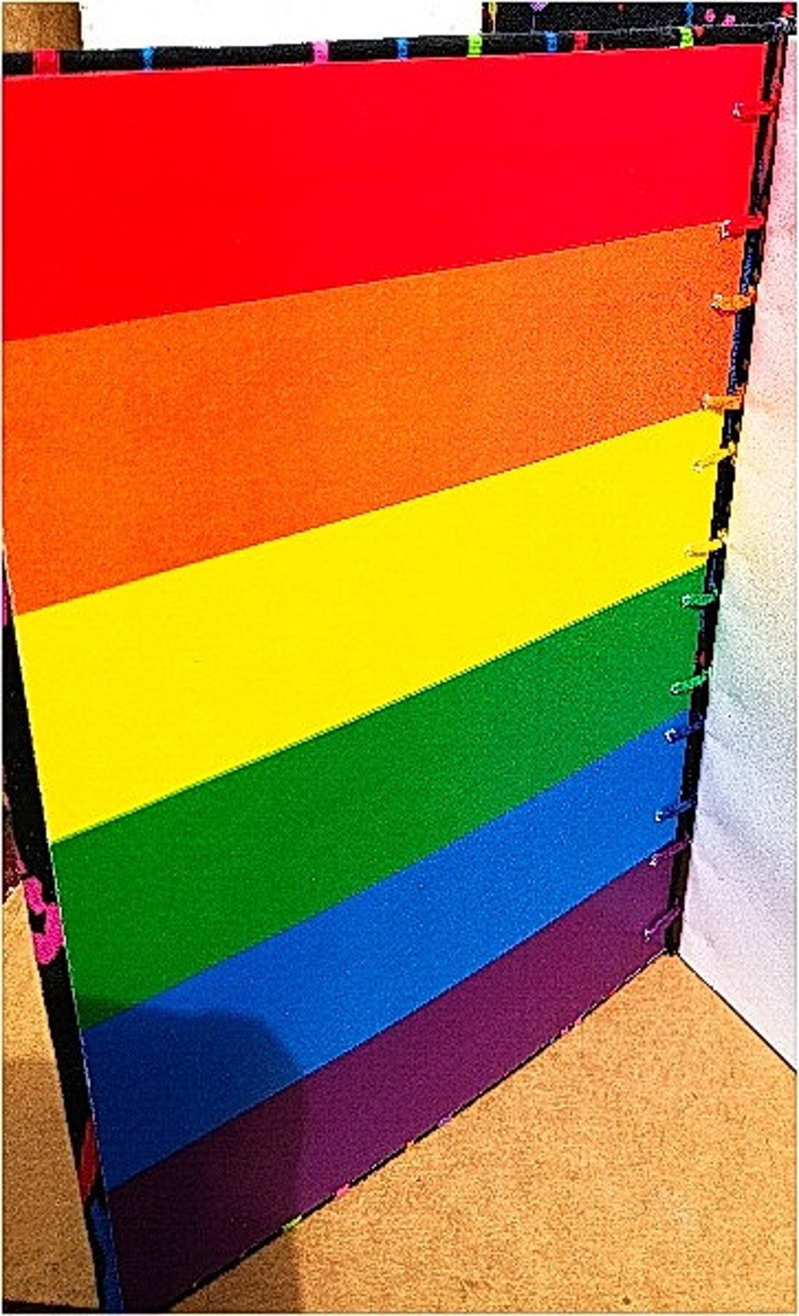 Hand-sewn Pride Paint Drip Coptic Journal Sketchbook - Etsy