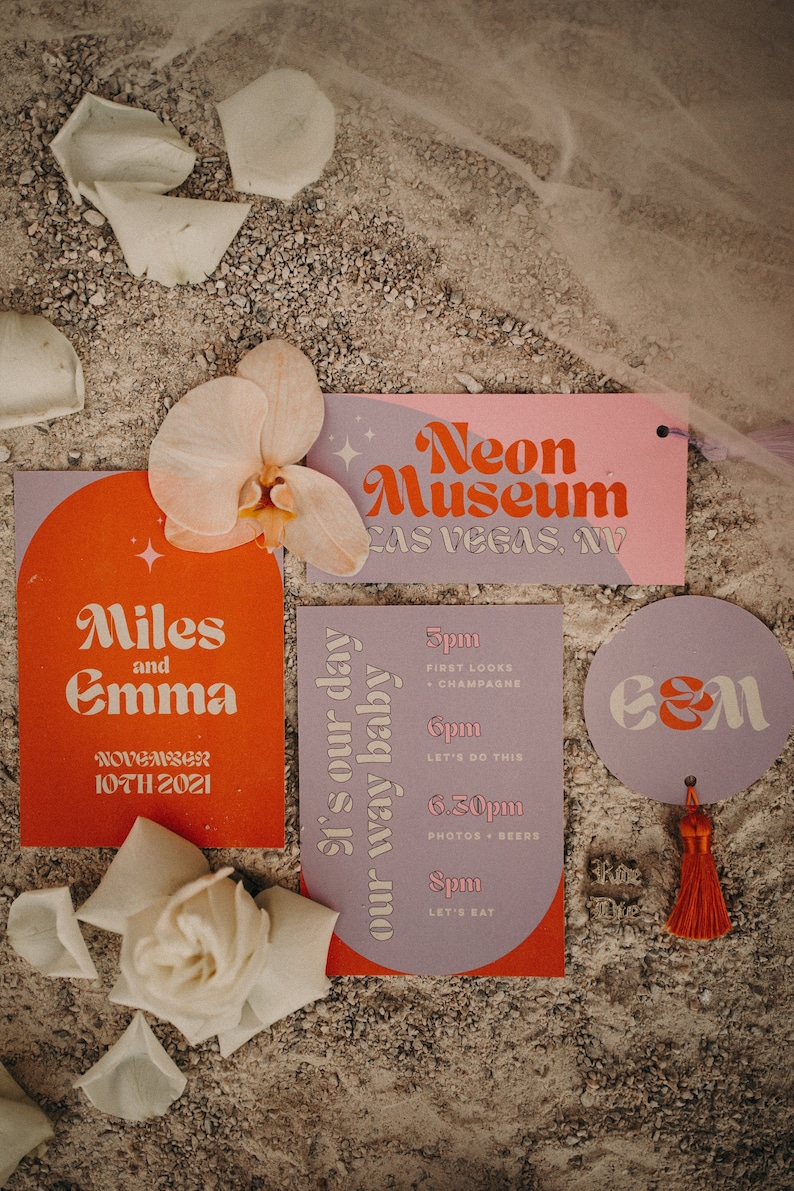 Hollywood Wedding Invitation Suite SAMPLE PACK please See - Etsy