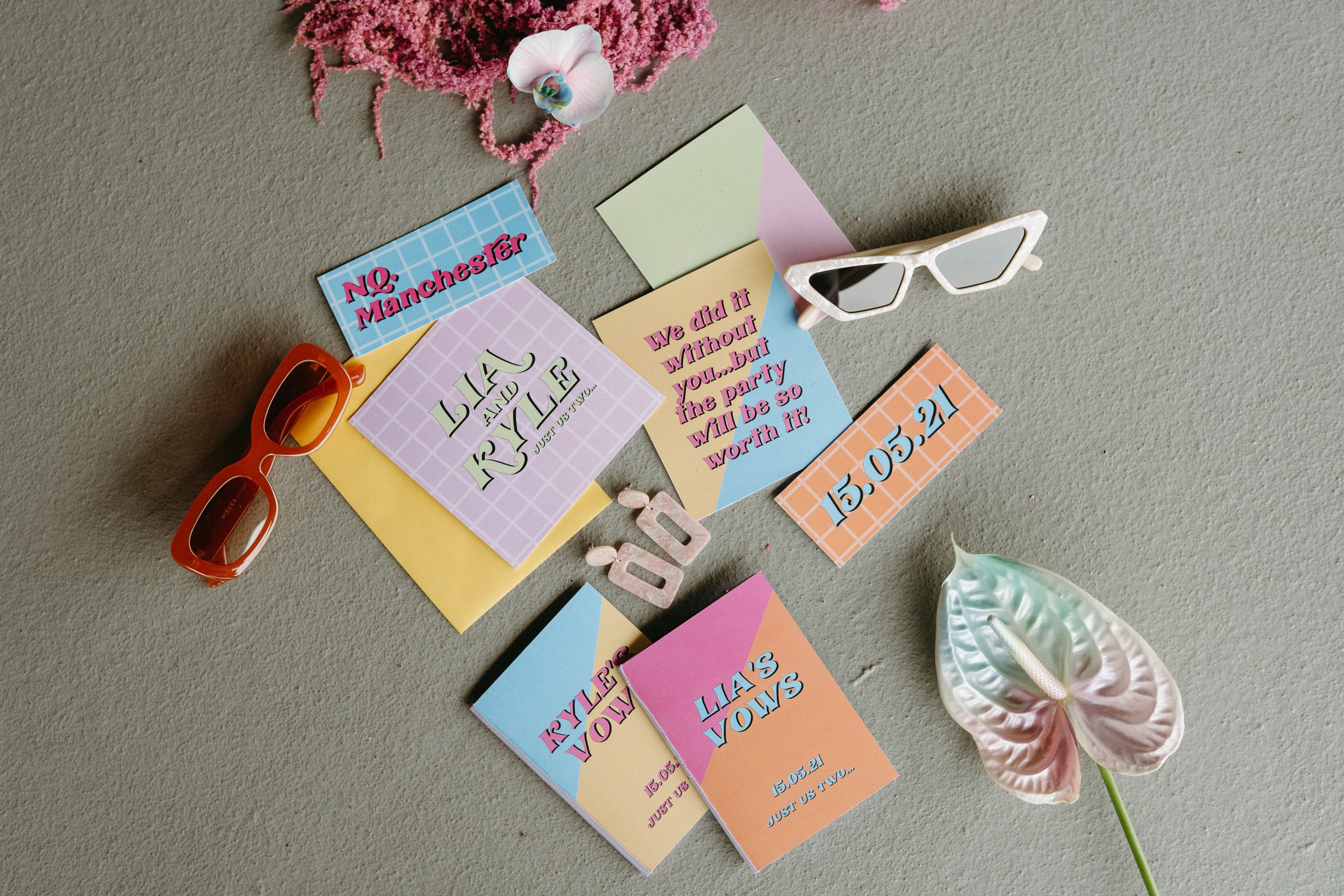 Tokyo Wedding Invitation Suite SAMPLE PACK please See Description for ...