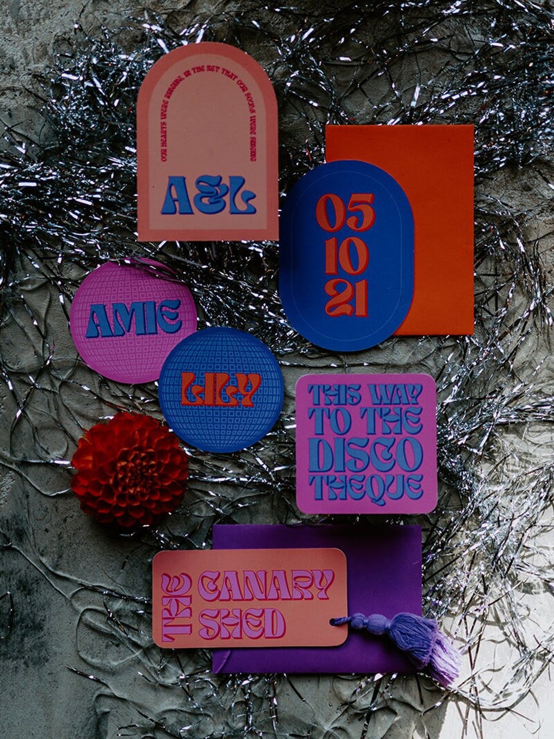 Soho Wedding Invitation Suite - Sample Pack and Digital Download - Etsy