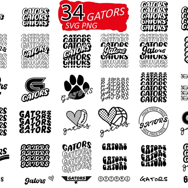 Gators Font - Etsy