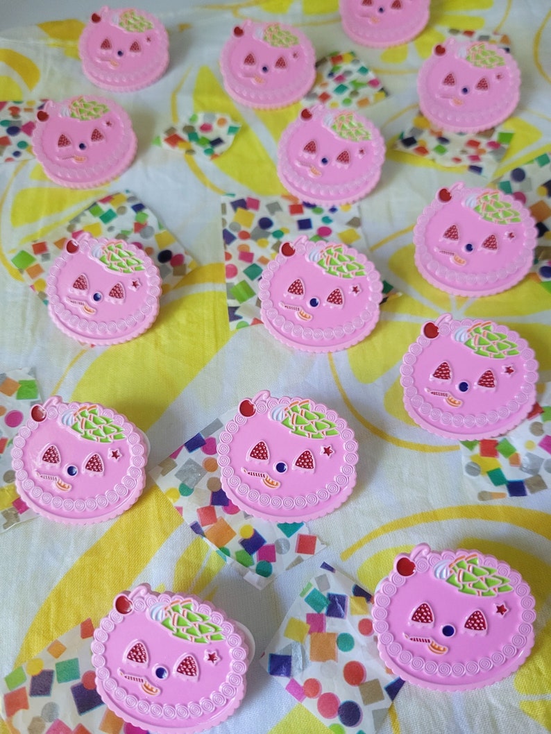 Cake Friend Enamel Pin - Etsy