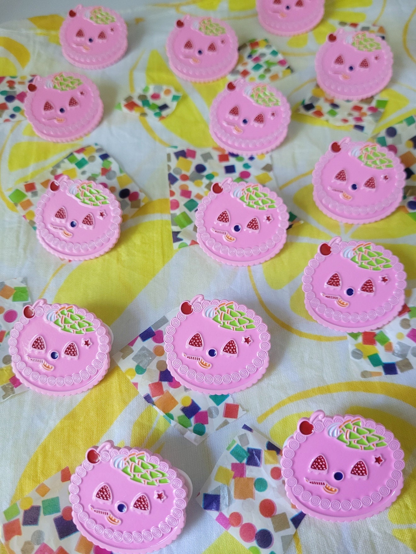 Cake Friend Enamel Pin - Etsy