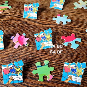 Jigsaw Puzzle Enamel Pin - Etsy