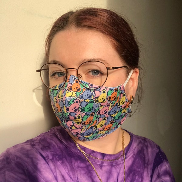 Grateful Dead Mask - Etsy