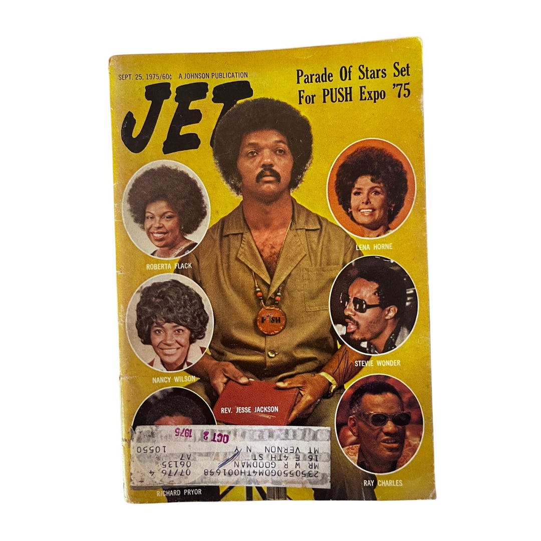 Vintage JET Magazines - September 25, 1975 - PUSH Expo ‘75 Jesse ...