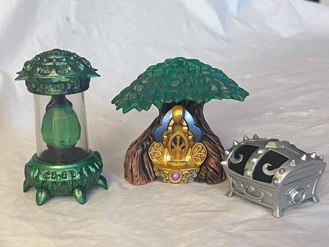 Skylanders Imaginators Magic Element Lot of 3 - Forest, Crystal, Chest ...