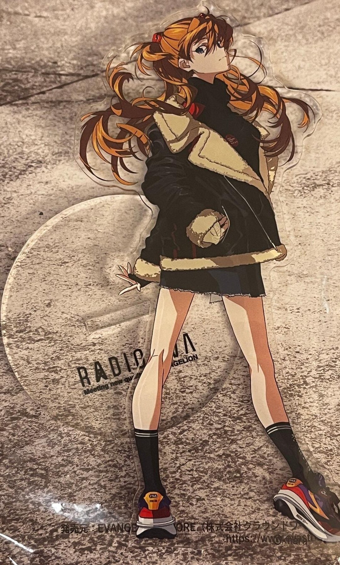 Asuka Langley Radio Eva Acrylic Stand Figure Part 5 Evangelion - New - Etsy