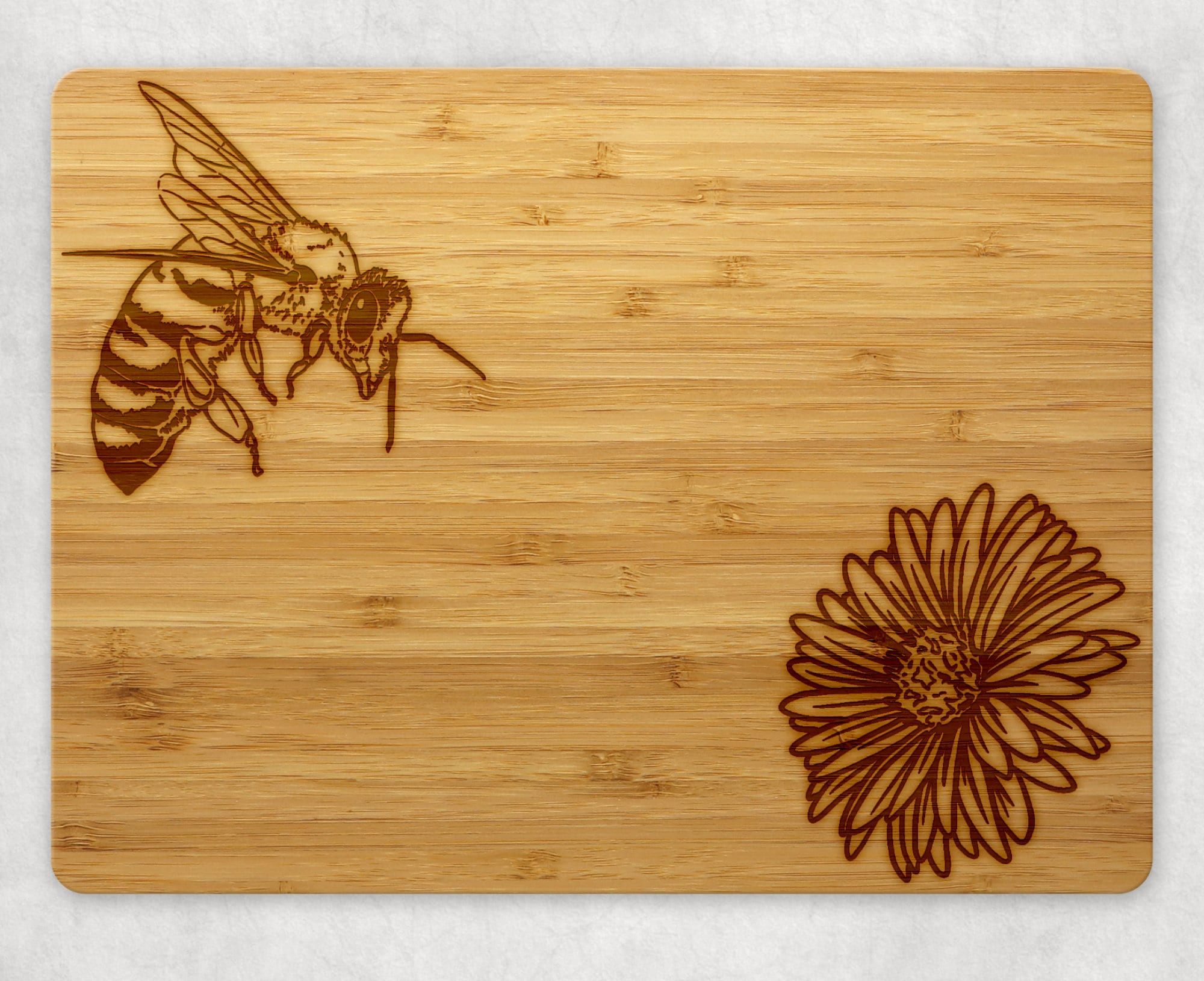 ENGRAVING SVG FILE Bees! Set of 4 Illustrations Designed for Laser ...