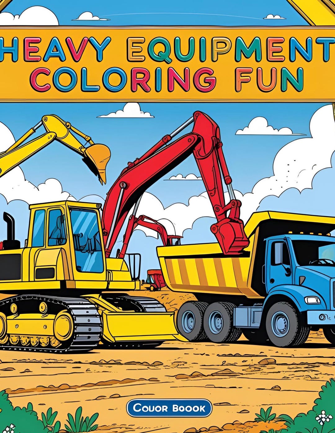 Printable Coloring Pages, Heavy Equipment Coloring, Tractor Coloring ...