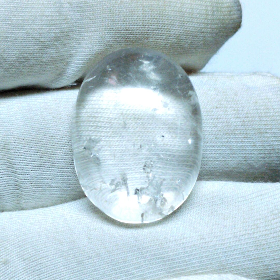 Double Bubbles&black Quicksand Moving Smoothly Inside Enhydro Quartz ...