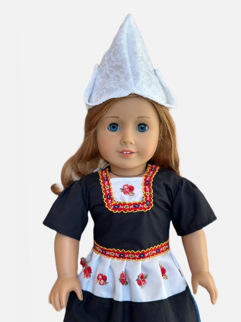 18" American Doll Dutch Volendam, Fits Any 18” Doll, Collectible Outfit ...