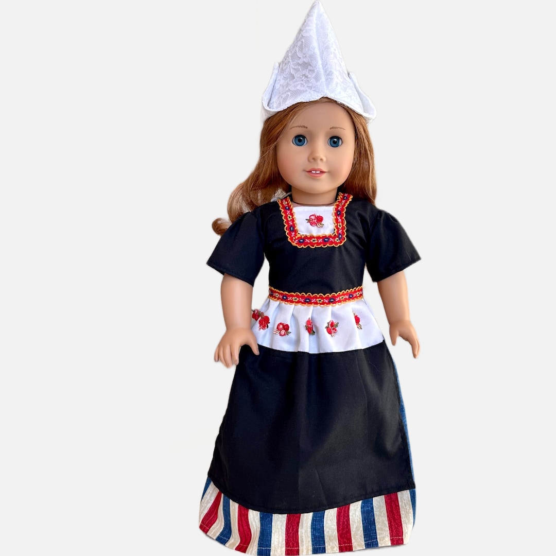 18" American Doll Dutch Volendam, Fits Any 18” Doll, Collectible Outfit ...