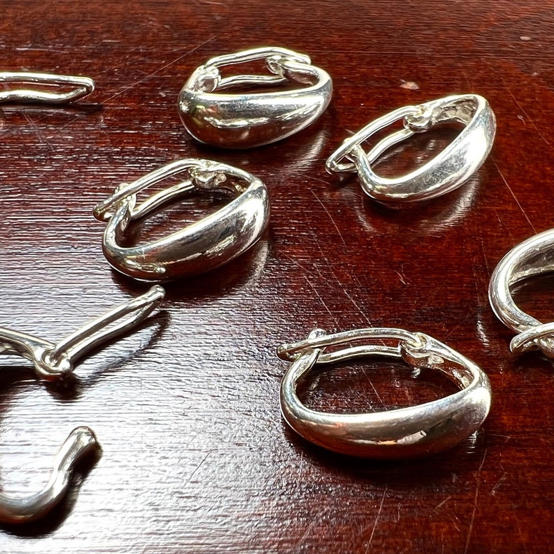 Hinge Sterling Bail - Etsy