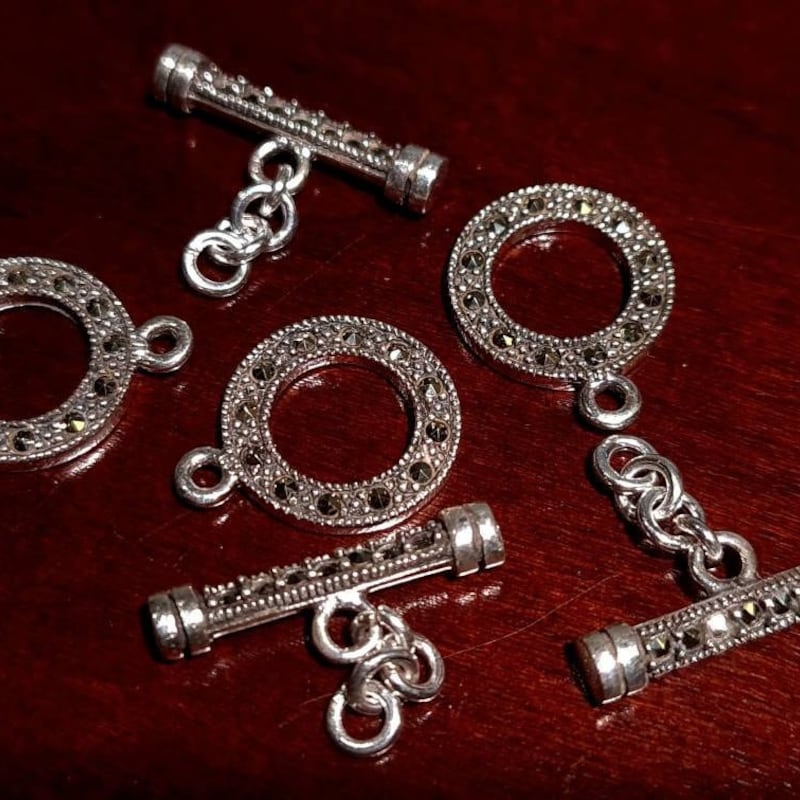 Marcasite Necklace Clasp - Etsy