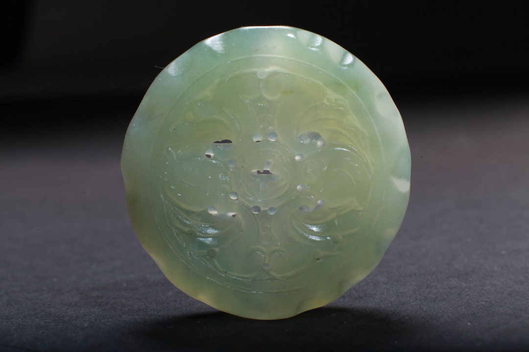 Genuine Nephrite Jade Carved Fortune Koi Fish Pendant - Etsy