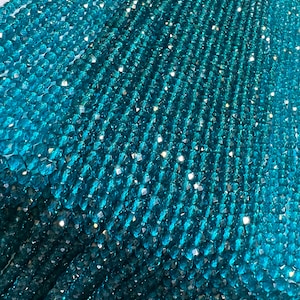 Blue Cubic Zirconia London Blue Color Micro Faceted 2mm, 3mm Round ...