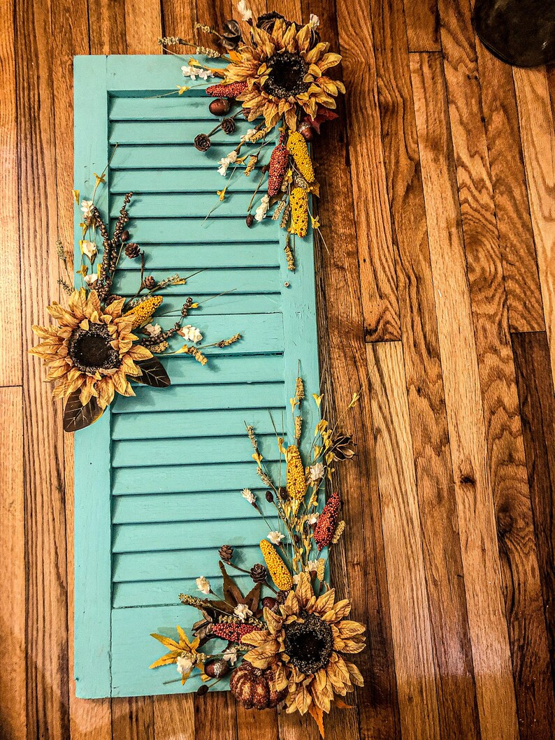 Fall Shutter Decor - Etsy