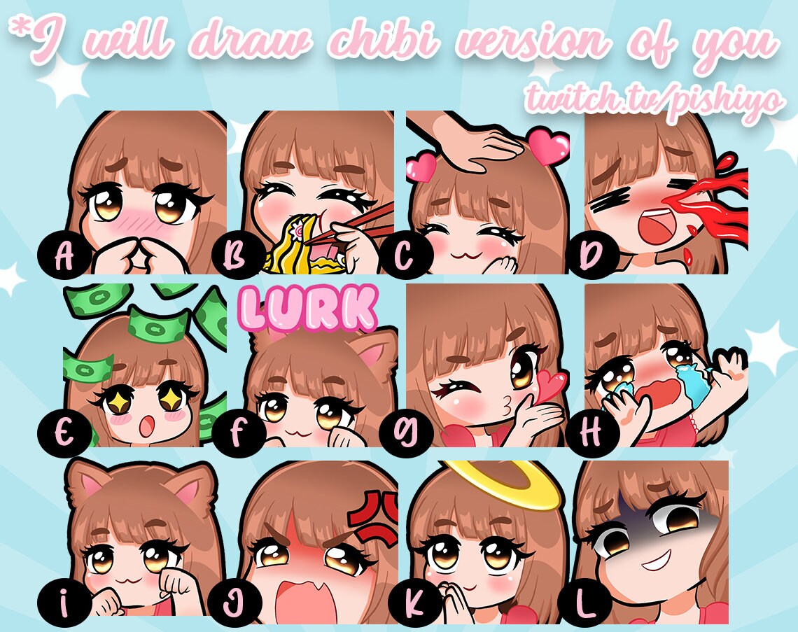 Custom Animated / Static Emotes for Discord or Twitch - Etsy