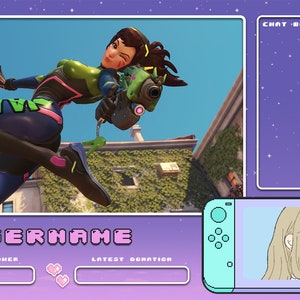 Animated Loading Screen, Switch, Gamer Girl, Kawaii, Cute, Pastel ...