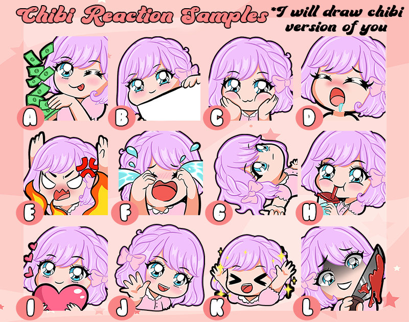 Custom Chibi Panels Twitch - Etsy Canada