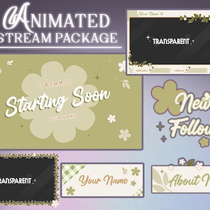 Cottagecore Twitch Banner - Etsy