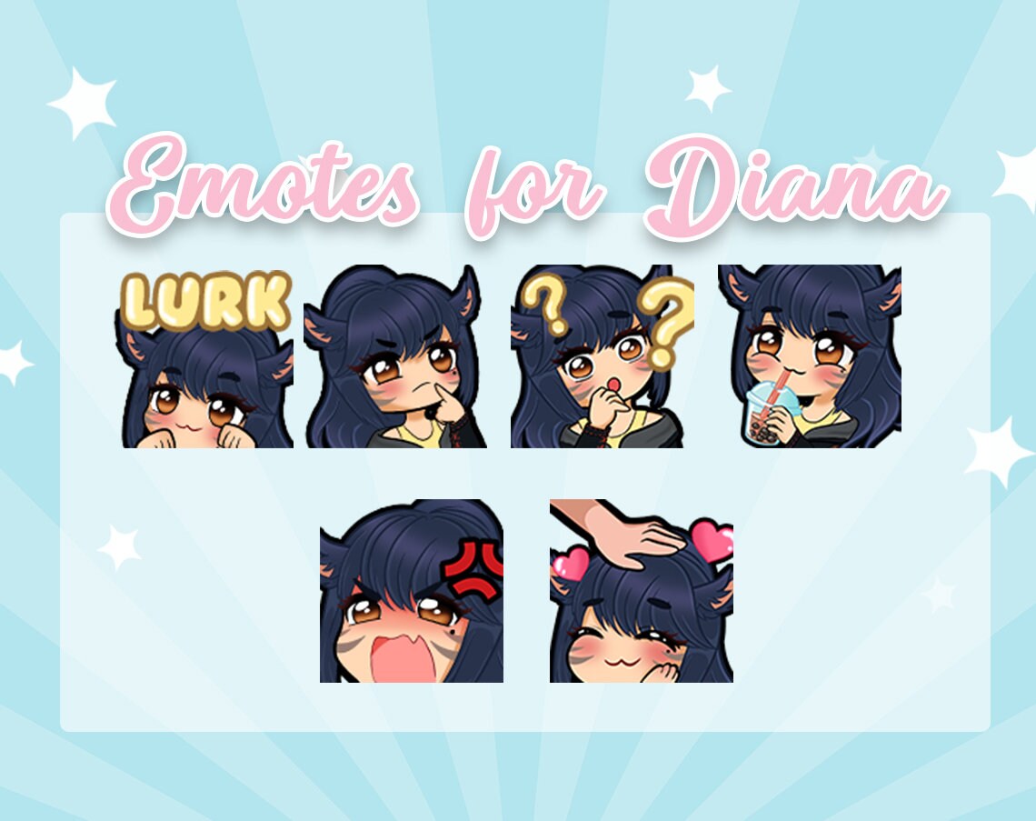 Custom Animated / Static Emotes for Discord or Twitch - Etsy