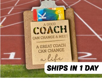 Gymnastics Gift Card Holder, Gymnastics Coach Gift, Gymnastic Coach ...